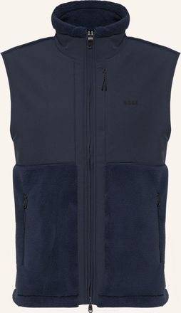 HUGO BOSS Fleeceweste Sveedy blau