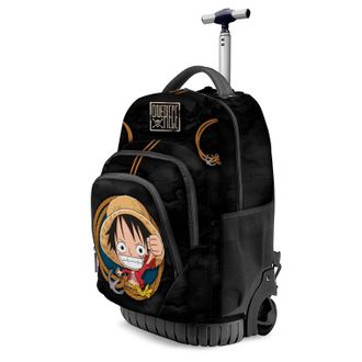 OnePiece Ropes-Fan GTS Trolley-Rucksack, Schwarz, 32 x 47 cm, Kapazit&auml;t 39 L