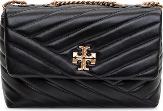 Tory Burch Femme, Sacs, Noir, Taille: ONE Size Small Kira Chevron Shoulder Bag