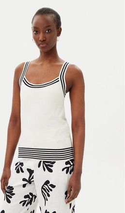 Marella Top Germana 2515361061 &Eacute;cru Slim Fit