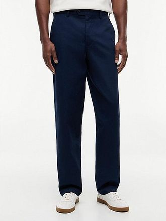 Tommy Hilfiger Chino d&eacute;contract&eacute; en serg&eacute; d&eacute;lav&eacute;
