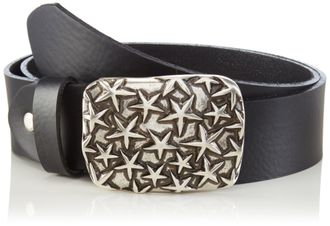 MGM Damen Gürtel Sky of Stars, Gr. 80 cm, Schwarz (schwarz-asi 1)