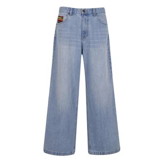 Carlo Colucci Homme, Jeans, Bleu, Taille: W34 Jeans Baggy
