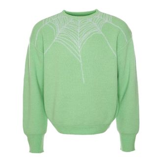 Stockholm Surfboard Club Rundhals-Strickware - - Knitwear - Damen - Gr&uuml;n - L