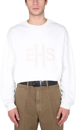 East Harbour Surplus Cotton-Jersey Sweatshirt - White