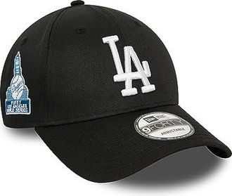 New Era Los Angeles Dodgers MLB 1st World Series Sidepatch Black 9Forty Adjustable Cap - One-Size