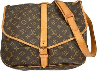 Louis Vuitton unisex, Pre-owned, Brun, Taille: ONE Size Sac &agrave; main Saumur Pre-owned