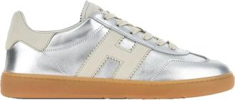 Hogan Low-Top Sneaker - Sneakers Cool - Gr. 38,5 (EU) - in Silber - für Damen