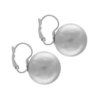 Dansk Copenhagen Tabitha Franz&ouml;sische Haken-Ohrringe - - Accessories - Damen - Grau - ONE SIZE