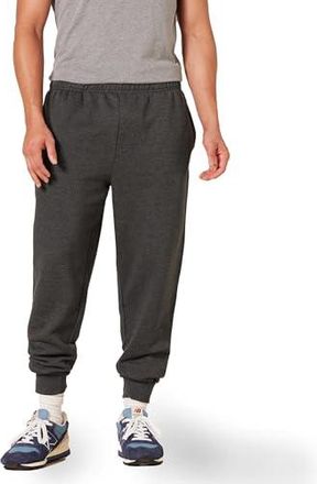 Amazon Essentials Pantalon de Jogging Décontracté, Polaire, Coupe Confortable Homme, Charbon, XXL