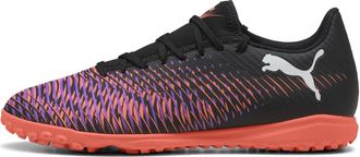 Puma Puma Unisex Future 8 Play Tt Fussballschuh, Puma Black Puma White Glowing Red, 47 EU