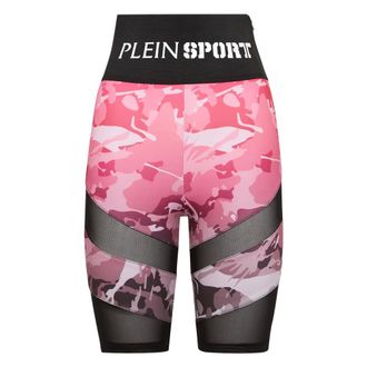 Plein Sport Femme, Shorts, Rose, Taille: 38 FR Sport Leggings