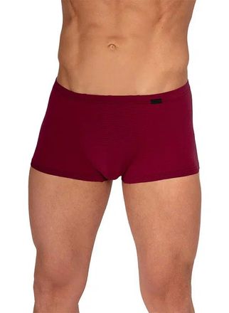 Olaf Benz Herren Trunk rot Mikrofaser/Funktion unifarben