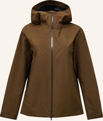 Peak Performance W Treeline Hipe 2.5l Shell Jacket Funktionsjacke gruen