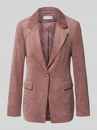 Comma Slim Fit Blazer aus Cord mit Pattentaschen
