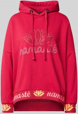Miss Goodlife Oversized Hoodie aus reiner Baumwolle Modell Namast&eacute;