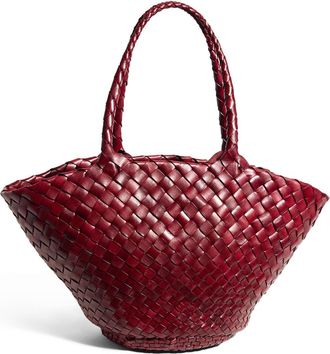 Dragon Diffusion Small Leather Egola Tote Bag