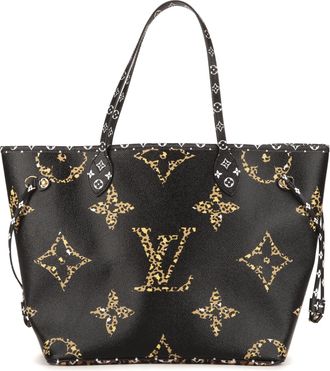 Louis Vuitton Crossbody Bags - Ltd. Ed. Jungle Neverfull MM - Gr. unisize - in Braun - f&uuml;r Damen