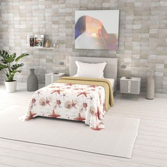 Italian Bed Linen Gedruckt Sommer steppdecke Fantasy, Starfish, 220x270cm