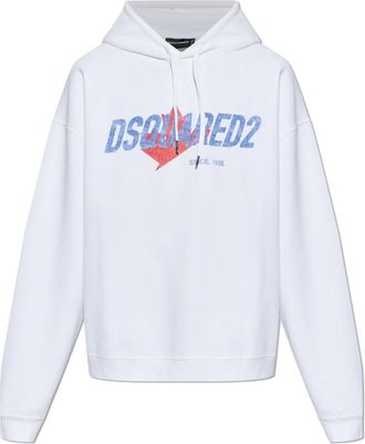 Dsquared2 Sweatshirt mit Print - - Sweatshirts & Hoodies - Herren - Wei&szlig; - L