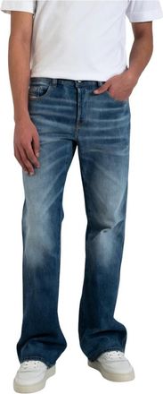 Diesel Jean Stretch M&eacute;lange de Coton - Homme - Jeans - Bleu - Taille: W34 L32