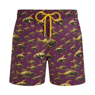 Vilebrequin Moorea Meca Fish Badeshorts - - Swimwear - Herren - Mehrfarbig - XL