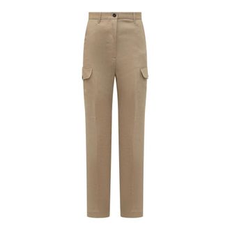 Nine In The Morning Lange- schmal geschnittene Hose - - Trousers - Damen - Beige - W29