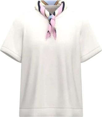 Emme Di Marella Emme DI Marella, Femme, Sweatshirts et sweats &agrave; capuche, Blanc, Taille: 38 FR Maestro SweaT-shirt