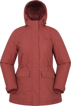 Mountain Warehouse Maple Steppjacke f&uuml;r Damen, Wasserfest (Rostfarben)