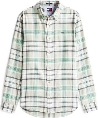 Tommy Jeans Herren Hemd TJM REG FLANNEL CHECK SHIRT Regular Fit