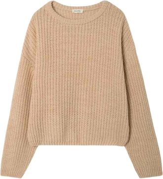 American Vintage Cyrow Pull - Femme - Pulls - Beige - Taille: 36/38 FR