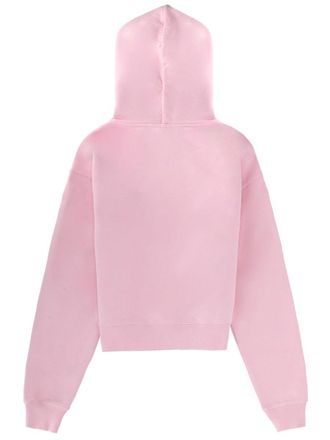 Jacquemus Cotton Hooded Sweatshirt - Pink