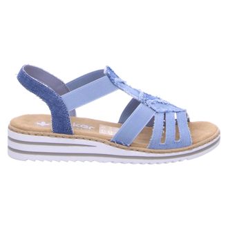 Rieker Damen, Schuhe, Blau, 42 EUGr&ouml;&szlig;e