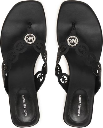 Michael Kors Zehentrenner MICHAEL Michael Kors Janie Mid Thong 40S6JNMS1L Schwarz