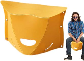 Generico Campingstuhl, faltbar, niedlich, Outdoor, tragbarer M&ouml;belhocker, ergonomisch, f&uuml;r Klapphocker, tragbar, robust, Campingst&uuml;hle, Reisen | Multipurpose O