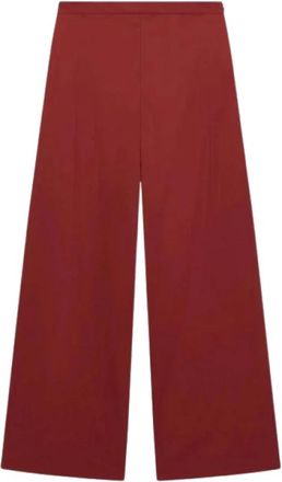 Liviana Conti Femme, Pantalons, Rouge, Taille: 38 FR Wide Pantalons