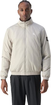 Calvin Klein Jeans Herren Padded Harrington J30j325592 Andere Jacken, Grau (Flint Gray), S