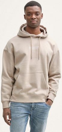 Tom Tailor Sweatshirt Strick & Sweatshirts Relaxed Hoodie Sweatshirt mit Logo-Print