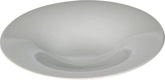 Alessi KU, 4 Stück Suppenteller aus weißem Porzellan, Weiß