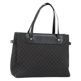 Celine Pre-owned Canvas Handbag - - Pre-owned - Damen - Schwarzk - ONE SIZE