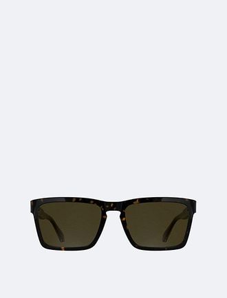 Calvin Klein Modifizierte Rechteckige Sonnenbrille Ckj25617s - Dark Havana - Herren - OS