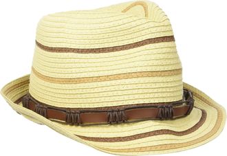 E. Ferri Damen Sombrero Borsalino Sonnenhut, Mehrfarbig (Natural 013), M EU