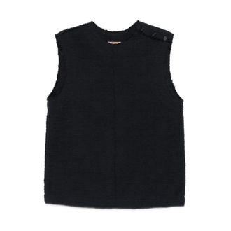 N&deg;21 Femme, Tops, Bleu, Taille: 38 FR Hauts sans manches