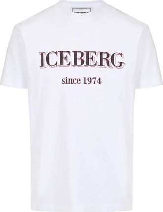 Iceberg Homme, Tops, Blanc, Taille: L T-shirt oversize
