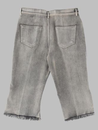 Rick Owens Bolan Cutoffs Jeans - Gray