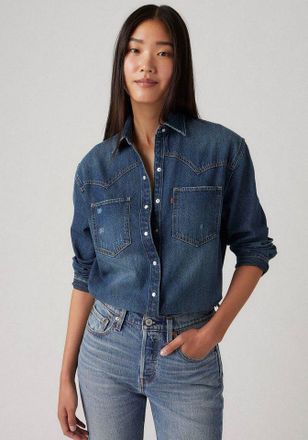 Levi's Jeansbluse TEODORA WESTERN SHIRT mit Druckkn&ouml;pfen