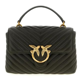 Pinko Pinko, Femme, Sacs, Vert, Taille: ONE Size Mini Sac &agrave; main Lady Love Puff