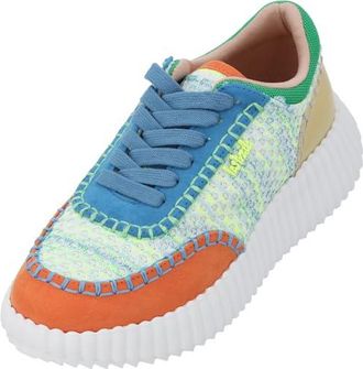 La Strada 2200586 Baskets pour femme - Chaussures basses confortables pour femme - Chaussures dété légères, multicolore, 39 EU