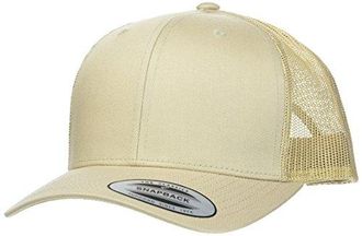 Flexfit Mixte Retro Trucker Khaki One Size Casquette, Brun (Khakhi), Taille Unique