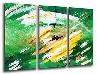 Cuadros Cámara Wandbild - Abstraktes Kunst Bild, 97 x 62 cm, Holzdruck - XXL Format - Kunstdruck, ref.26163